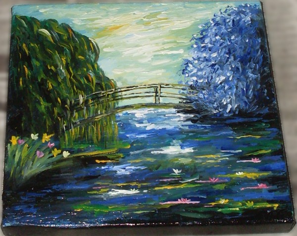 Dupa monet. Tablou de Stanciu Olga