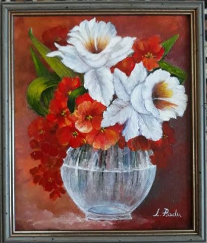 DIVERSE FLORI1. Tablou de Radu Liliana