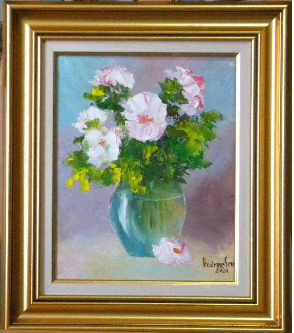 FLORI ALBE. Tablou de Andreescu Razvan