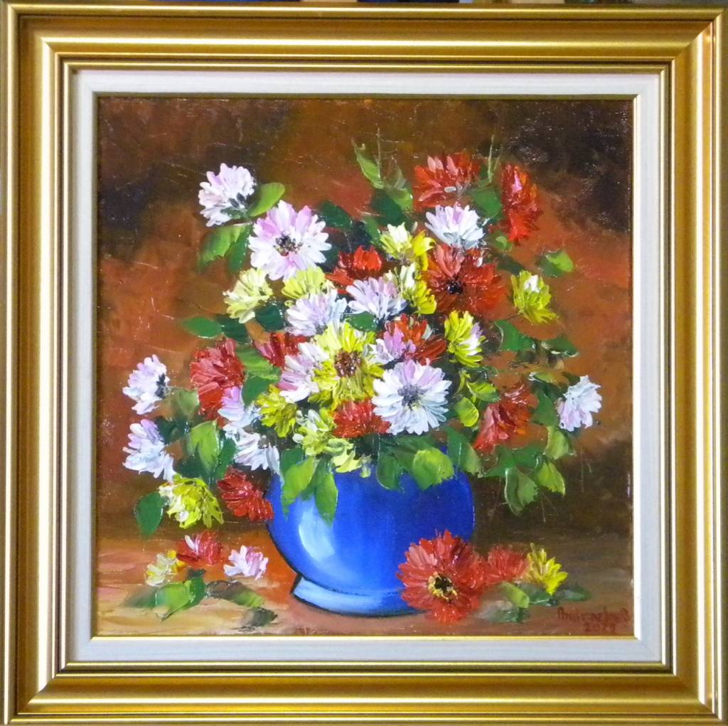 FLORI MULTICOLORE 19. Tablou de Andreescu Razvan