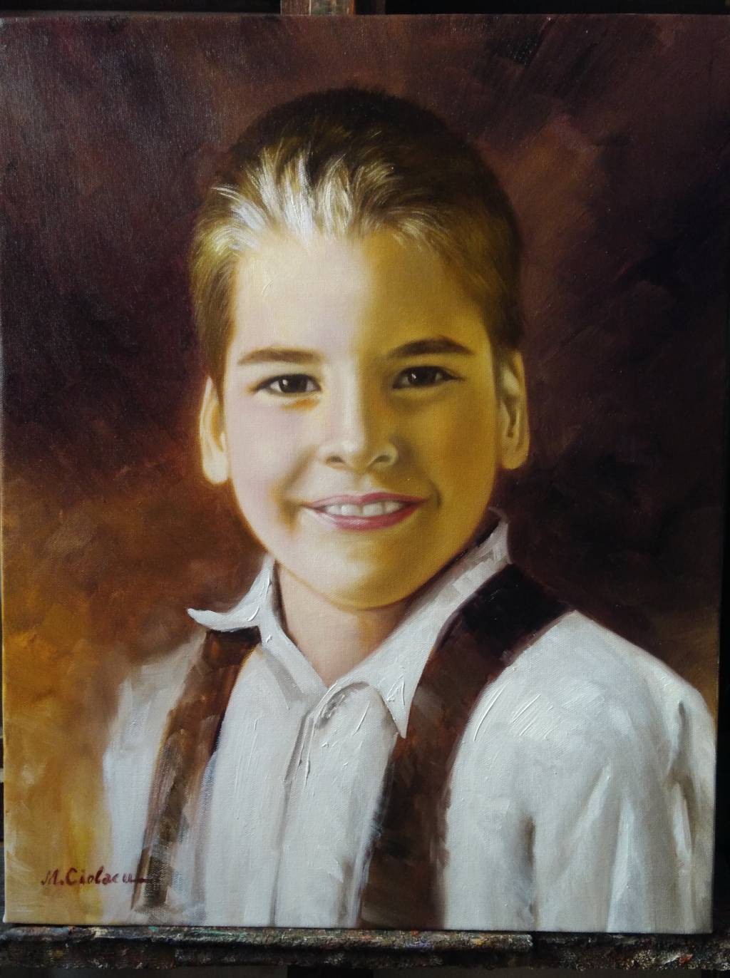 Portret Vladut.. Tablou de ciolacu marian