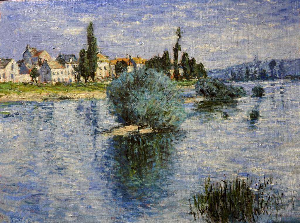 Vara lui Monet. Tablou de Balint Bogdan