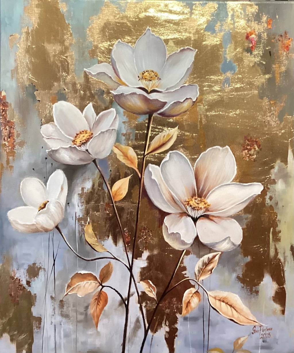 White gold. Tablou de Parfene Gina *06*