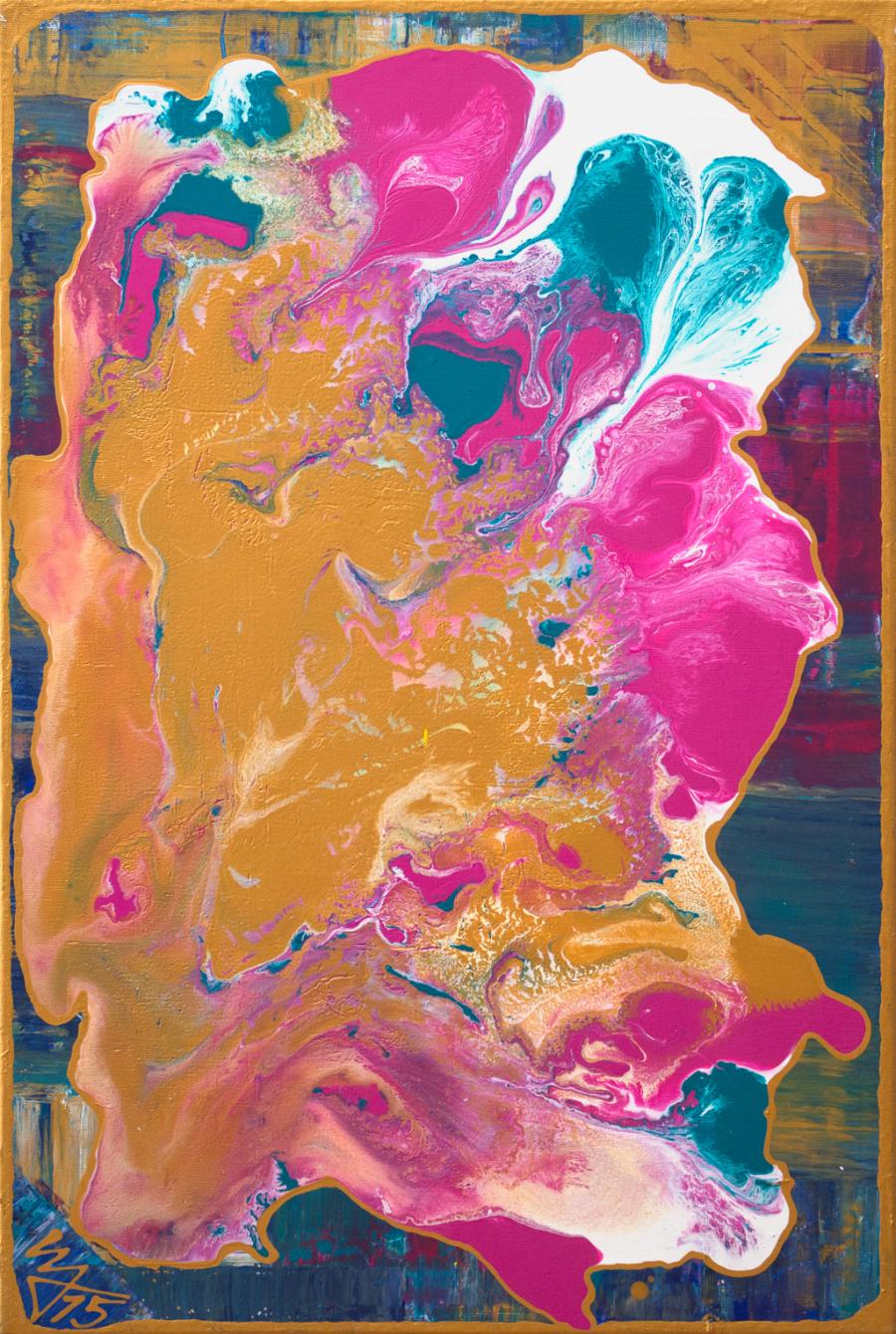 Portrait. Tablou de Marcel Thiele