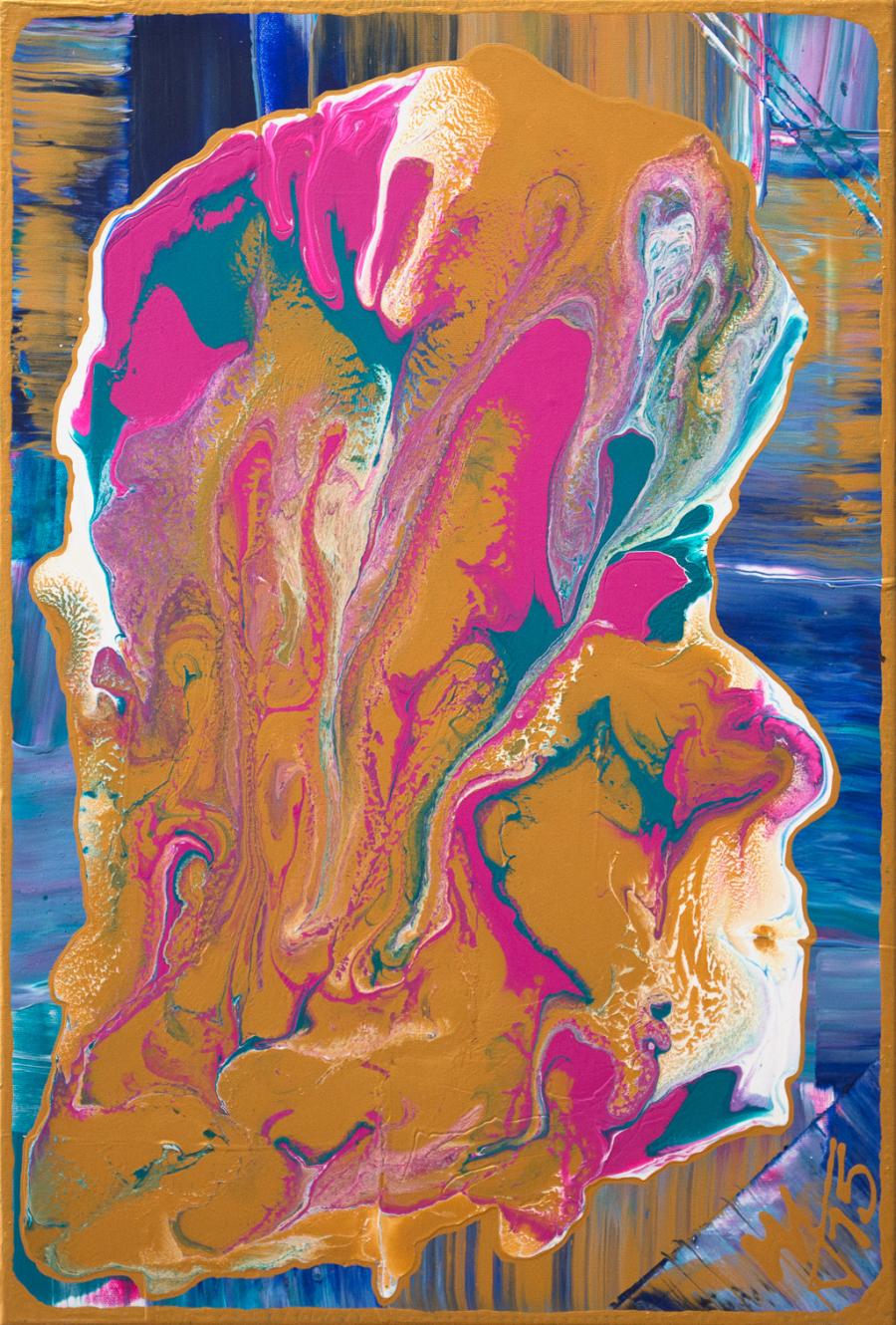 Portrait 2. Tablou de Marcel Thiele