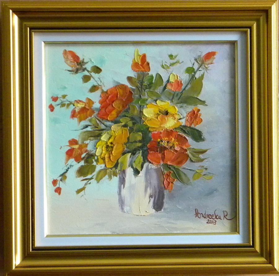 Flori4. Tablou de Andreescu Razvan