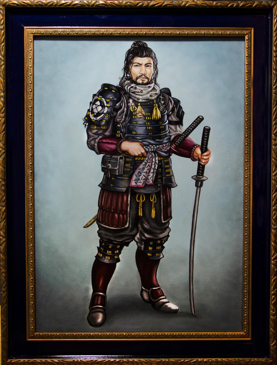 Samurai 2. Tablou de Alexandra Larina