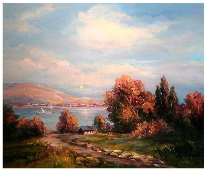 PASTEL MARIN. Tablou de Anca Bulgaru