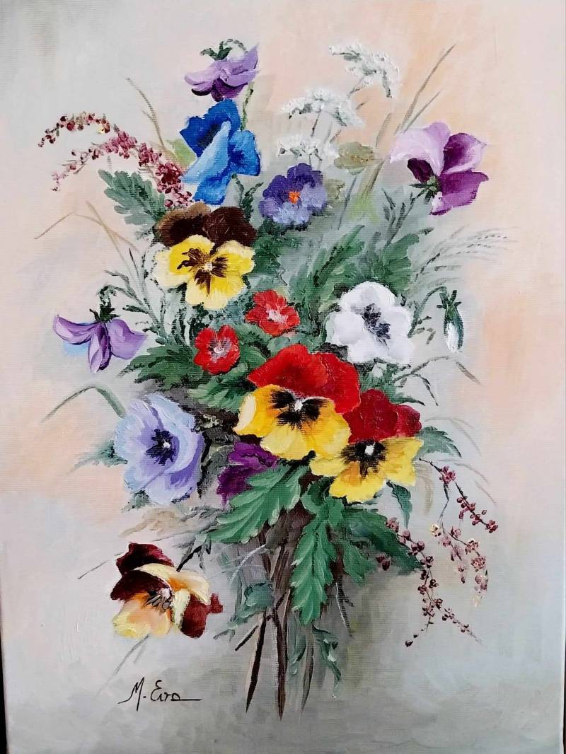 Panselute 3. Tablou de moldovan eva