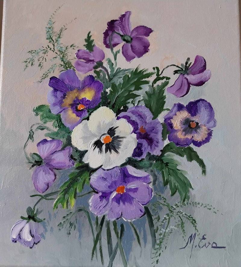 Panselute P 12. Tablou de Moldovan Eva