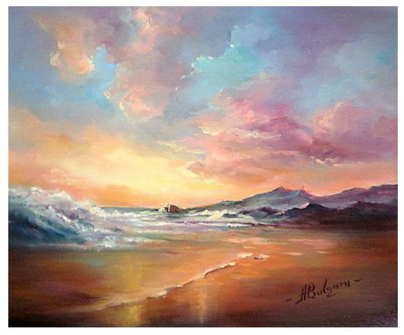 PASTEL MARIN. Tablou de Anca Bulgaru