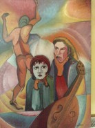 Inspiratie picasso. Tablou de Bran Viorel