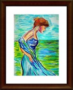 Nevasta marinarului. Tablou de Gabriela Dinca